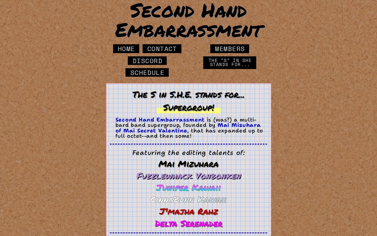 Second Hand Embarrassment